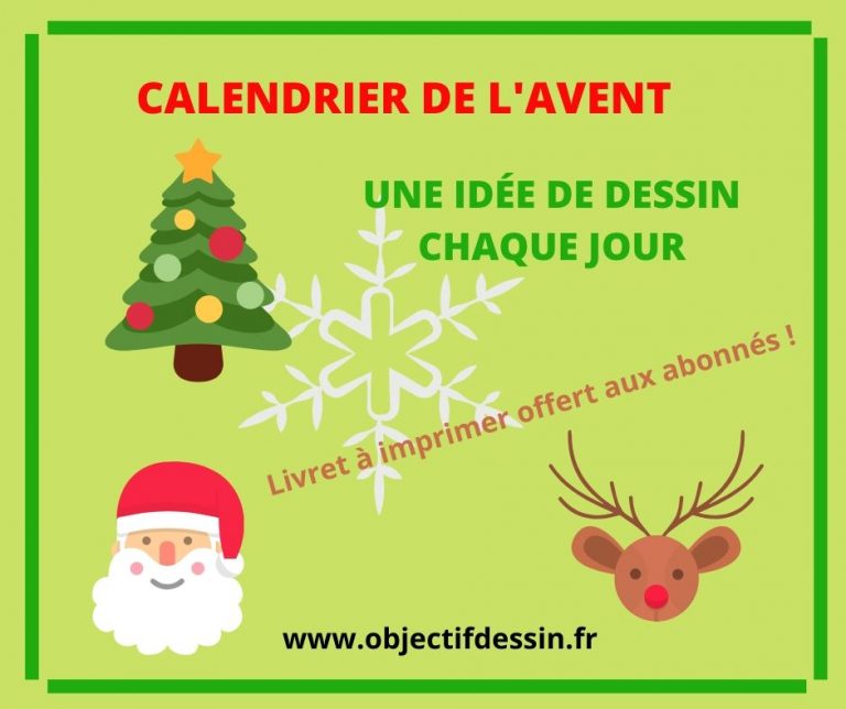Le défi dessin de Noël 🎅 - Objectif dessin
