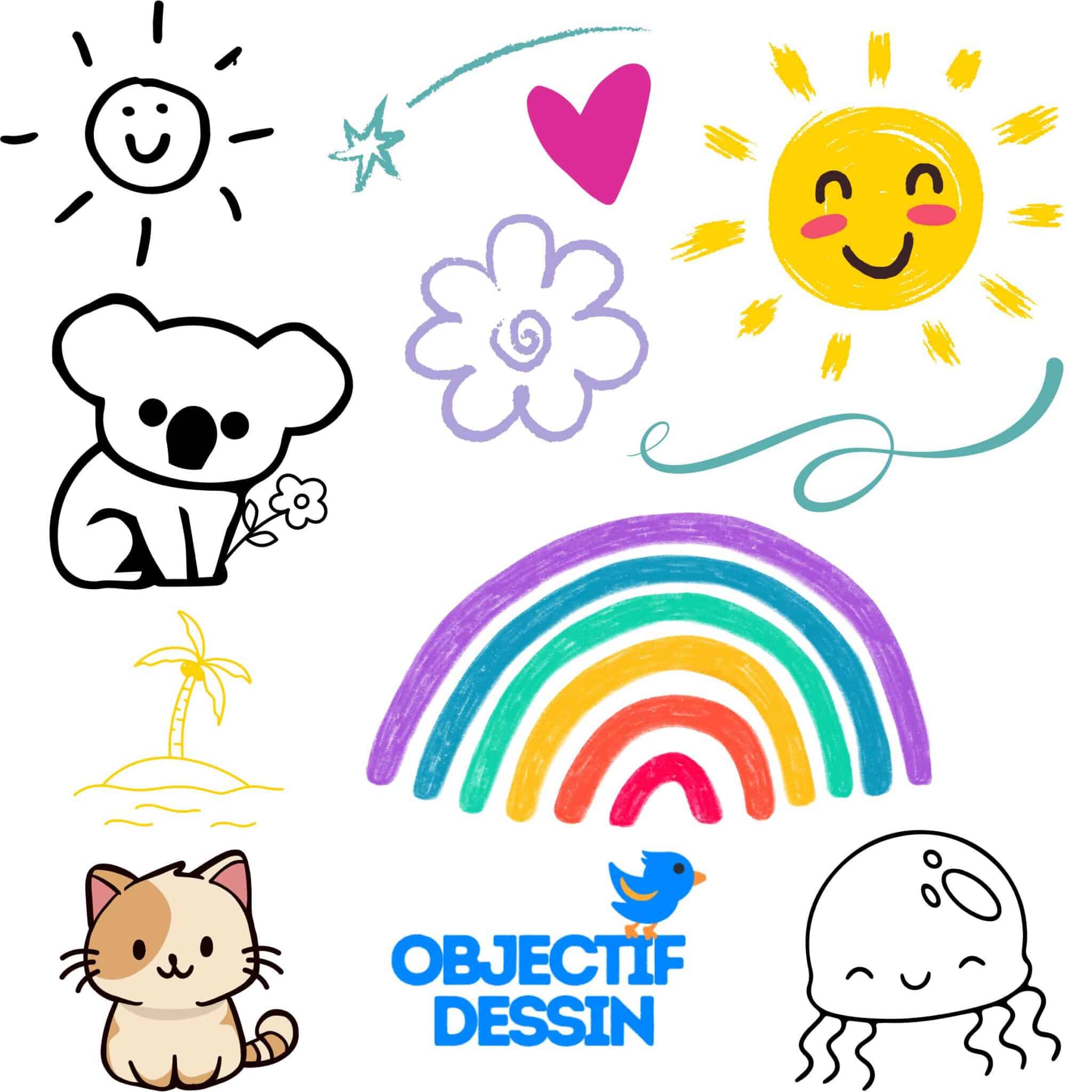 Les doodles : un art spontané pour enfants et adultes - Objectif dessin